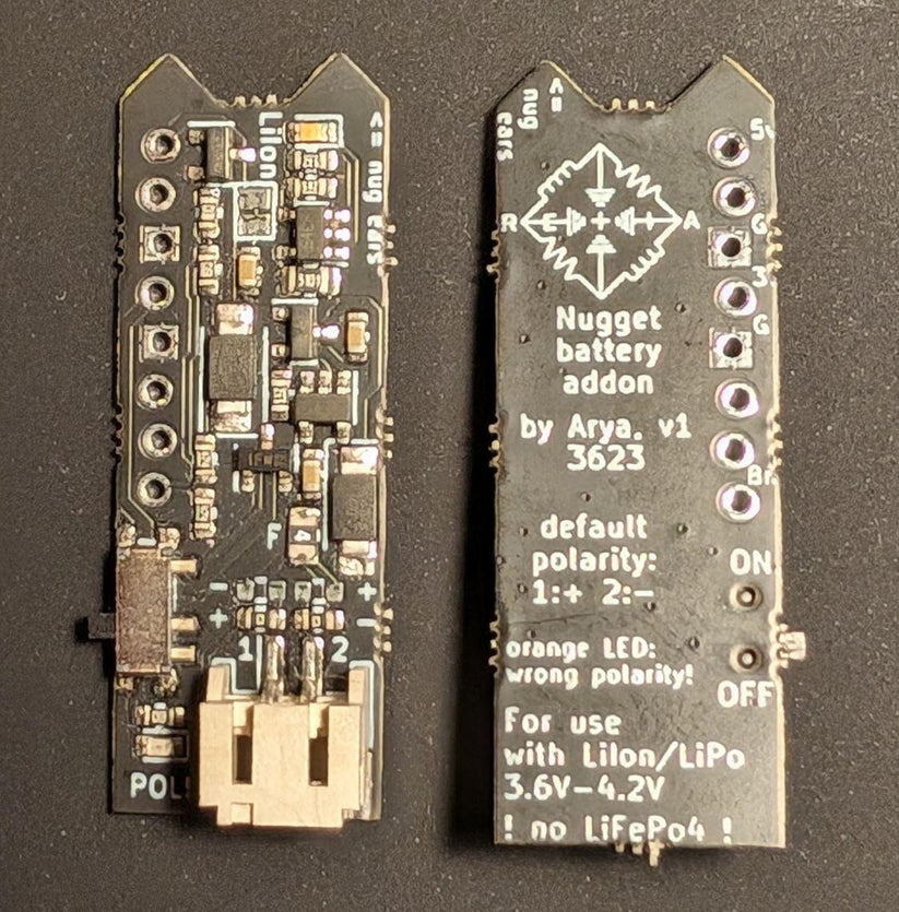 LiPo Battery Breakout for USB/WiFi Nugget – Retia.io